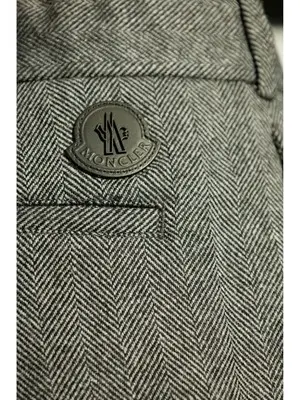 Moncler Herringbone Tailored Trousers