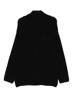 FORME D'EXPRESSION Chunky Ribbed-knit Sweater - Black