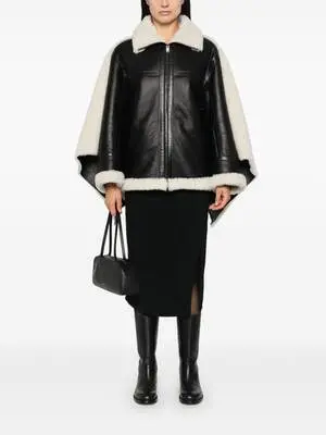 ALAINPAUL Shearling Cape Jacket