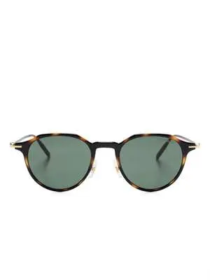 Montblanc Tortoiseshell-effect Sunglasses - Brown