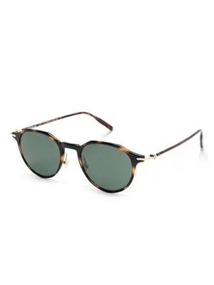 Montblanc Tortoiseshell-effect Sunglasses