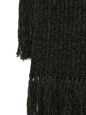 Dolce & Gabbana Ribbed-knit Scarf S0983 Green