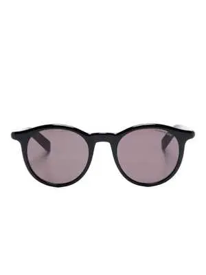 Mont Blanc Round Acetate Sunglasses
