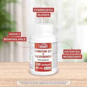 SUPERSMART Coenzyme Q10 + Tocotrienols