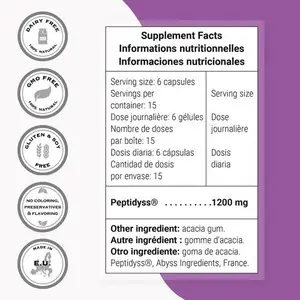 SUPERSMART Peptidyss 1200mg Per Day