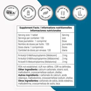 SUPERSMART Melatonin 3mg