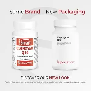 SUPERSMART Coenzyme Q10 90mg Per Day