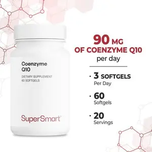 SUPERSMART Coenzyme Q10 90mg Per Day