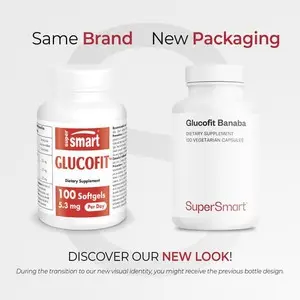 SUPERSMART Glucofit Banana 10 Mg Per Day