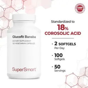 SUPERSMART Glucofit Banana 10 Mg Per Day