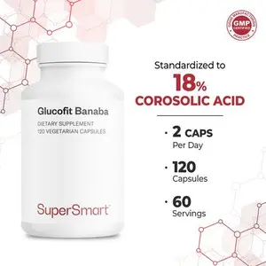 SUPERSMART Glucofit Banana 10 Mg Per Day