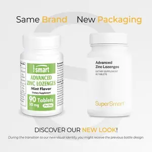 SUPERSMART Advanced Zinc Lozenges 10mg