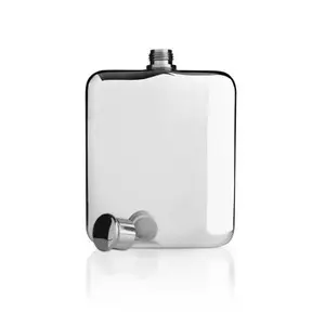 VISKI 6 Oz Flask - Silver