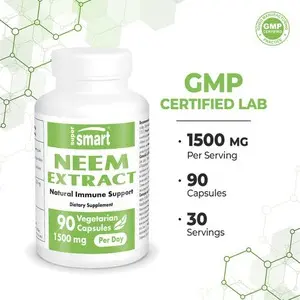 SUPERSMART Neem Extract 1500mg Per Day