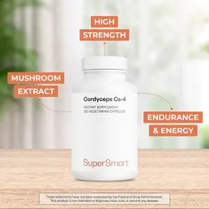 SUPERSMART Cordyceps Cs-4 3150mg Per Day