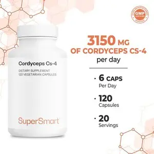 SUPERSMART Cordyceps Cs-4 3150mg Per Day