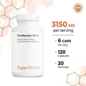 SUPERSMART Cordyceps Cs-4 3150mg Per Day