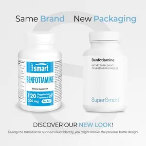 SUPERSMART Benfotiamine 320mg Per Day