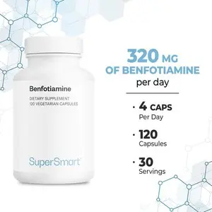 SUPERSMART Benfotiamine 320mg Per Day