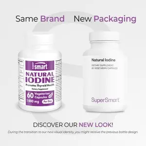 SUPERSMART Natural Iodine 1000mg
