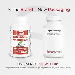 SUPERSMART Organic Moringa 1500mg