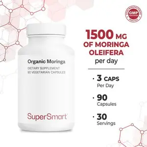 SUPERSMART Organic Moringa 1500mg