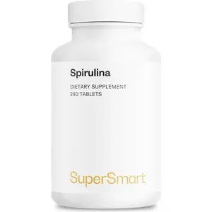 SUPERSMART Spirulina 4000mg Per Day - None