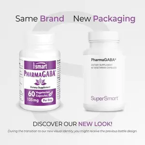 SUPERSMART Pharma Gaba 125mg Per Day