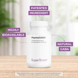 SUPERSMART Pharma Gaba 125mg Per Day