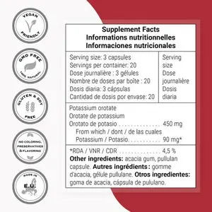 SUPERSMART Potassium Orotate Supplement