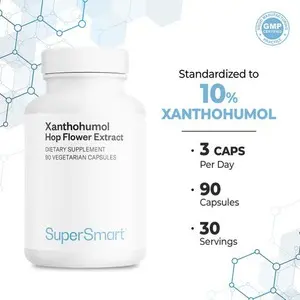 SUPERSMART Xanthohumol Supplement 150mg