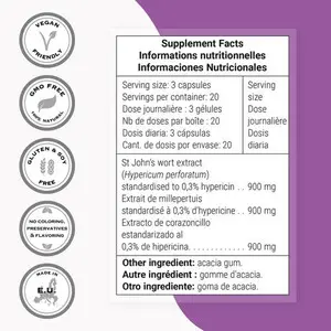 SUPERSMART St John's Wort Extract 900mg