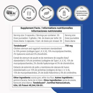 SUPERSMART Tendo-fix 750mg Per Day