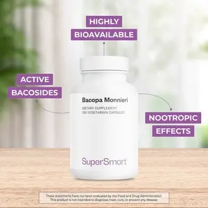 SUPERSMART Bacopa Monnieri 1500mg