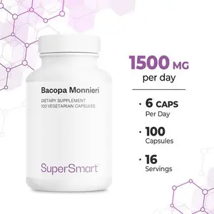 SUPERSMART Bacopa Monnieri 1500mg