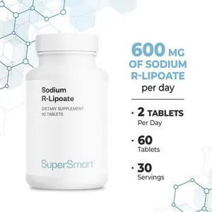 SUPERSMART Sodium R-lipoate 600mg