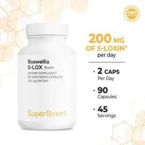 SUPERSMART Boswellia 5-lox 200 Mg Per Daywith Boswellia Serrata Extract