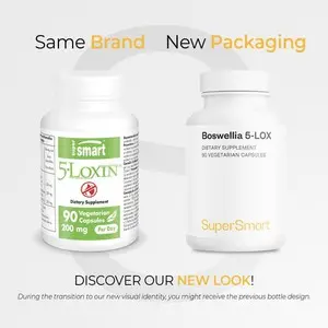 SUPERSMART Boswellia 5-lox 200 Mg Per Daywith Boswellia Serrata Extract