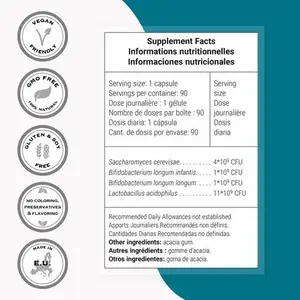 SUPERSMART Colon Friendly Probiotics