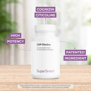 SUPERSMART Cdp Choline 500mg Per Day