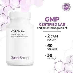 SUPERSMART Cdp Choline 500mg Per Day