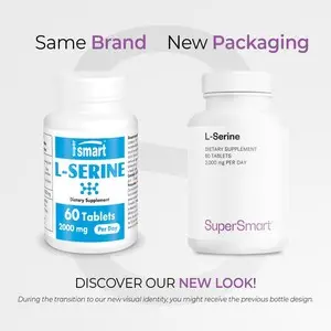 SUPERSMART L-serine Supplement 2000mg