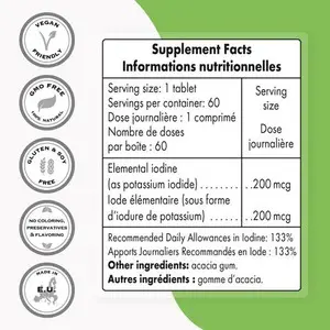 SUPERSMART Potassium Iodide Ki 200mcg