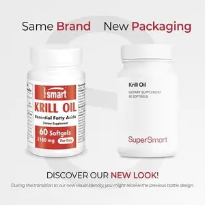 SUPERSMART Krill Oil Supplement 1180mg