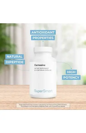 SUPERSMART Carnosine 1500mg Per Day