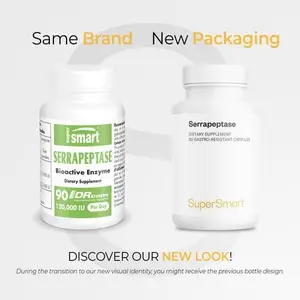 SUPERSMART Serrapeptase 120000iu