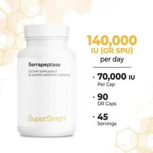 SUPERSMART Serrapeptase 120000iu