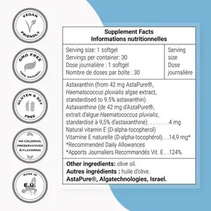 SUPERSMART Astaxanthin 4 Mg Per Day