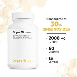 SUPERSMART Ginseng 30% 2000mg Per Day