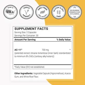 SUPERSMART Ac-11 700mg Cat's Claw Extract